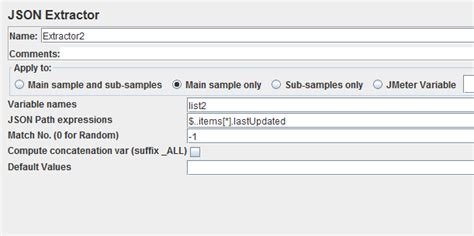 Json How To Pass Values From A List In Request Of Jmeter Request
