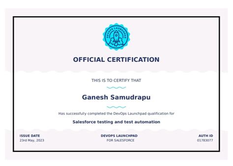 Ganesh Samudrapu On Linkedin Qa Keeplearning Keepgrowing Salesforce Automation Testing…