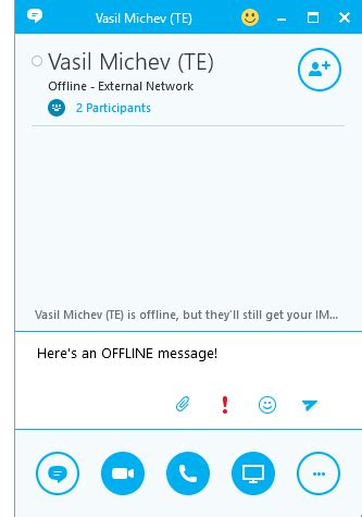 Offline Messaging Now Available In Skype For Business Blog