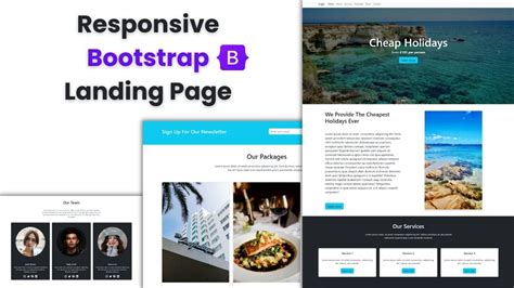 Responsive Bootstrap 5 Landing Page Design Ionut Cora Web Dev