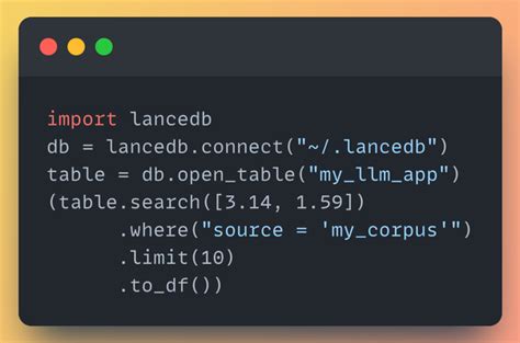 Announcing Lancedb