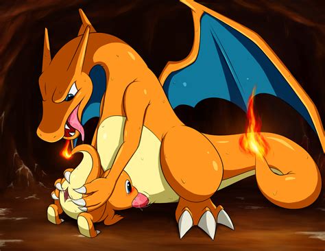 Rule 34 2014 Blue Eyes Blush Cave Charizard Charmander Claws