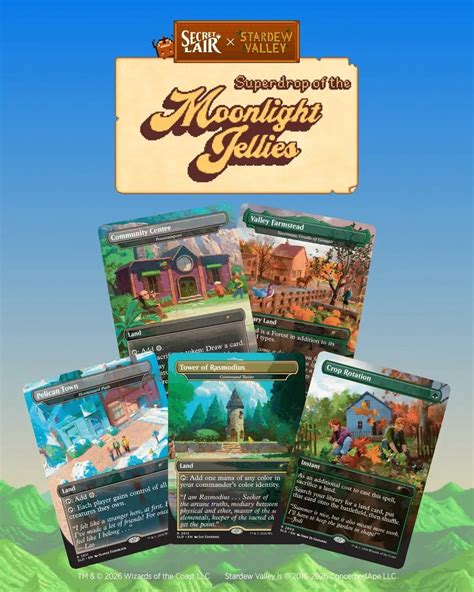 Stardew Valley Gets Secret Lair Partnership With Magic The Gathering