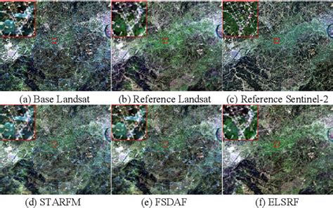 Figure 1 From Efficient Large Scale Reflectance Fusion Model For Generating High Temporal