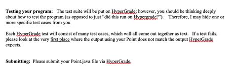 Solved Requirements You Are To Write A Class Called Point
