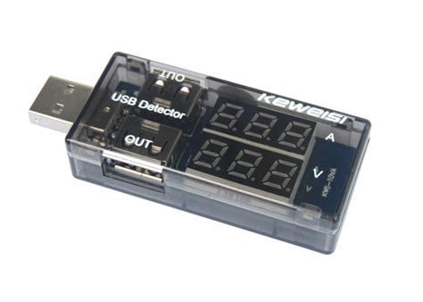 Gadgets Η Υ USB Tester Μετράει Τάση Και Ρεύμα Με Διπλή Οθόνη και 2 εξόδους USB safe shop gr