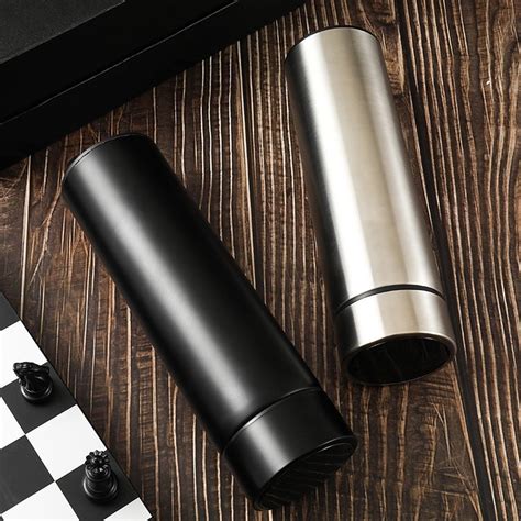 Extra Led Icon Smart Temperature Flask Temperature Tumbler Led Display Vacuum Thermal Flask