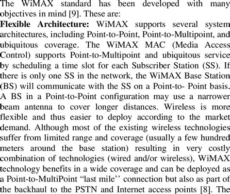 Types Of Access To A Wimax Network Download Scientific Diagram