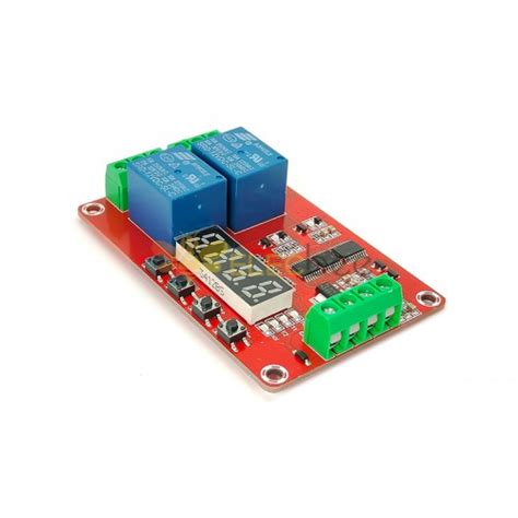 Elecbee Channel Multi Function Relay Module Delay Self Lock CycleTiming Timer Relay V V V