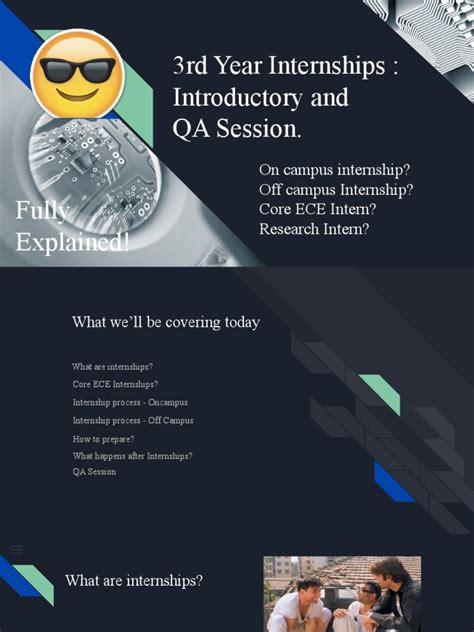 Internships Qa Pdf Internship Job Hunting