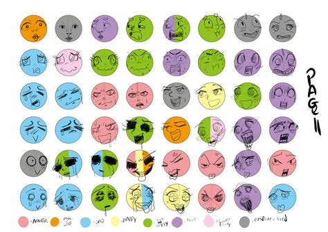 Vigas Art Room I Made A Sequel To My Expression Chart Another