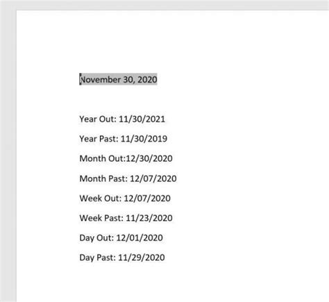 How To Easily Include Dynamic Dates In A Word Doc Using Excel TechRepublic
