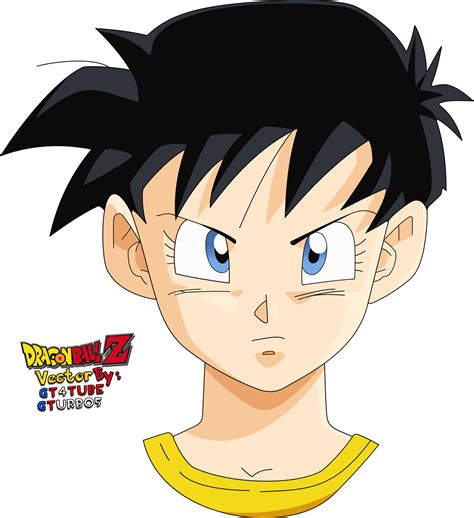 Dbz Kai Videl Face Vector By Gt4tube On Deviantart