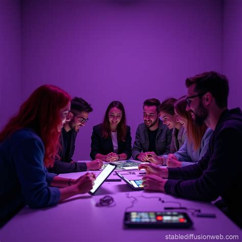 Collaborative Design Team Stable Diffusion Online