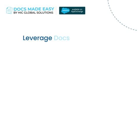 Salesforce Document Generation Invoice Pdf Effective Business… Docs Made Easy