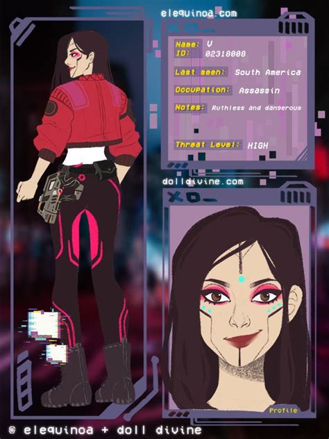 Cyberpunk Maker Character Maker Make Your Own Character Cyberpunk Character