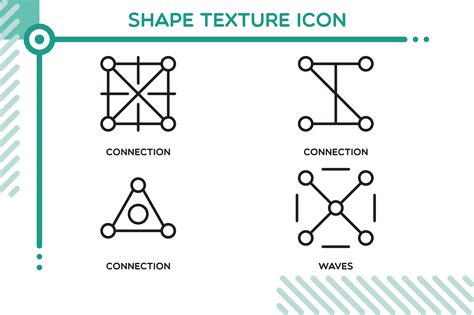 Shape And Texture Icon Bundle Graphic By Freddyadho · Creative Fabrica