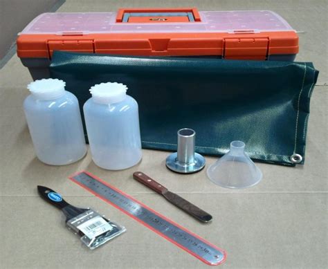 Texture Depth Apparatus Sand Patch Dick King Labs