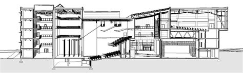 Shadows In Section Revit Theater Perspective Section Dylan Brown Designs