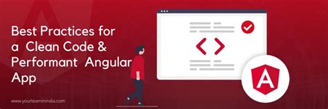 Best Practices For A Clean And Performant Angular Application