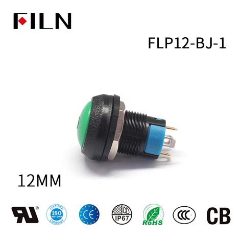 FILN Panel Push Button MM Plastic Push Button Switch With Light