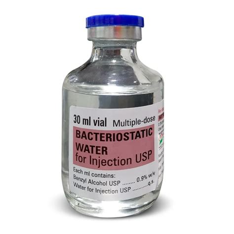 Bacteriostatic Water For Injection Easyrxdrug