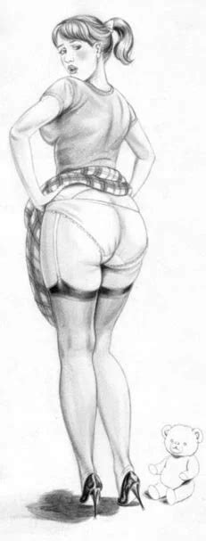 Roger Benson Spanking Illustrations — Smiles And Spanks