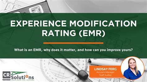 Experience Modification Rating Emr Cr Solutions