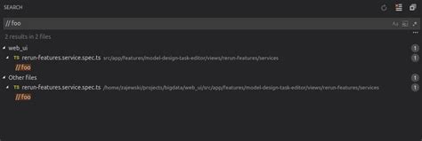 Visual Studio Code Doubles Search Results With Workspace And Absolute Path Super User