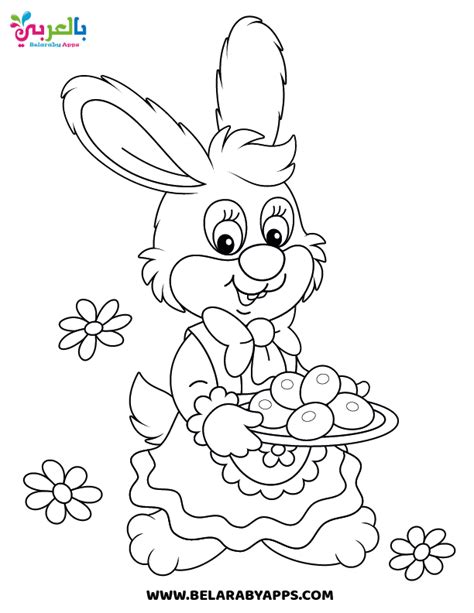 صور رسومات كرتون للتلوين للأطفال 2022 Easter Coloring Pages Unicorn