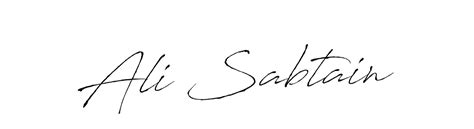 73 Ali Sabtain Name Signature Style Ideas First Class E Sign