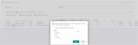 Item Journals 365 Extensions