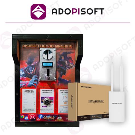 Piso Wifi Vending Machine High Quality Guaranteed Adopisoft