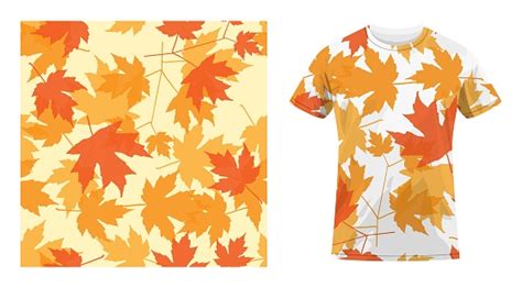 반팔 코튼 스포츠 티셔츠는 가을 단풍 나무 말린 식물 표본 상자를 장식하여 매끄러운 패턴을 남깁니다 편안한 여름 옷 직물 및