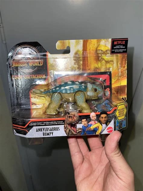 Jurassic World Camp Cretaceous Attack Pack Ankylosaurus Bumpy Dinosaur