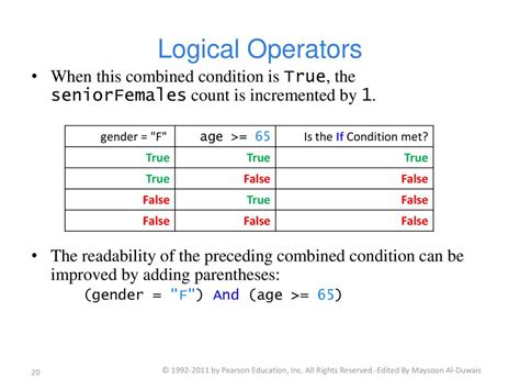 Chapter 4 Selectcase Multiple Selection Statement And Logical Operators