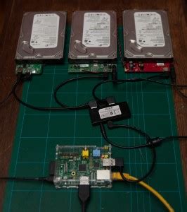 RAID Pi Raspberry Pi As A RAID File Server DavidHunt Ie