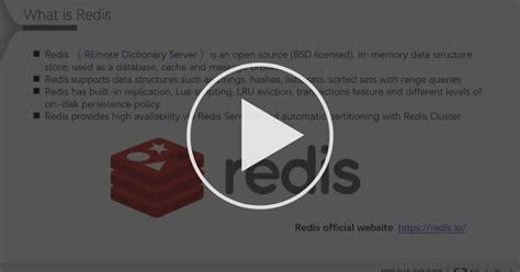 redis basic concept introduction to redis coursera