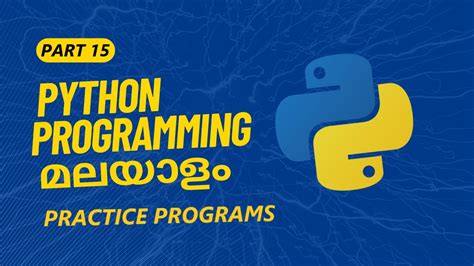 Part 15 Practice Problems Python Programming Tutorial Series In