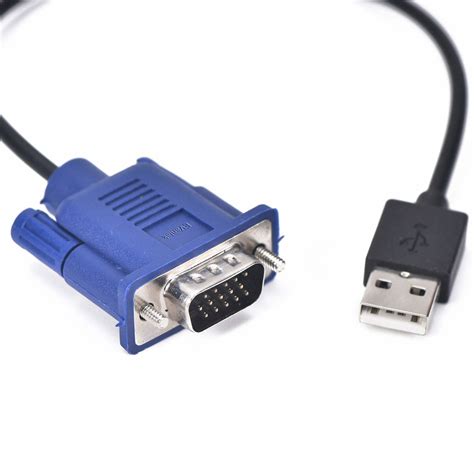 GetUSCart Evanlak USB VGA Dummy Plug Headless Ghost Functionally Stable Dummy Plug Conductive