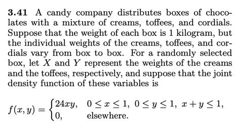 Solved 4 83 Referring To The Random Variables Whose Joint Chegg
