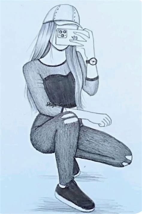 Divya Srivastava Sketches Easy Drawings Sketches Art Drawings Sketches Simple