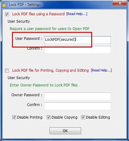 Lock Protect Secure PDF Files With Password Set PDF Password