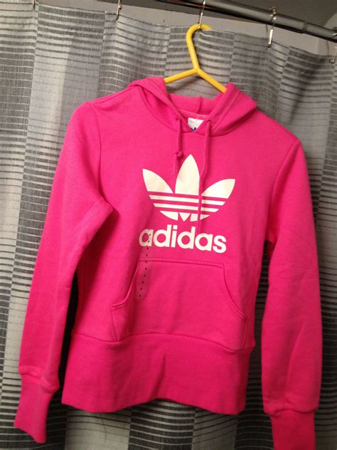 Finally Got My Pink Adidas Hoodie Adidas Hoodie Pink Adidas Workout Gear Hoodies