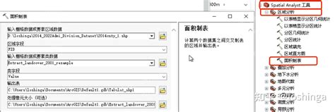 如何利用arcgis计算县级不同类型的土地覆盖面积？ 知乎