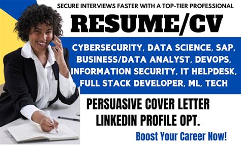 Write Data Scientist Cybersecurity Machine Learning Business Analyst Resume By Mustapha Atscv