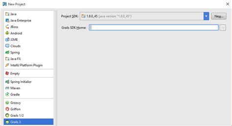 How To Set Grails 3 Sdk Home Forever In Intellij Stack Overflow
