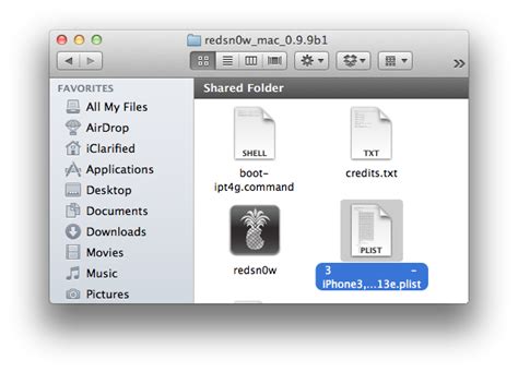 How To Save Your Iphone Shsh Blobs Using Redsnow Mac Iclarified