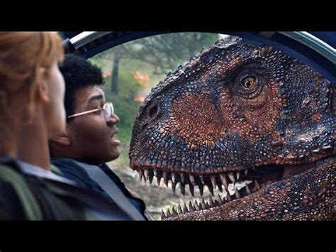 Jurassic World Fallen Kingdom Volcano Scene Youtube
