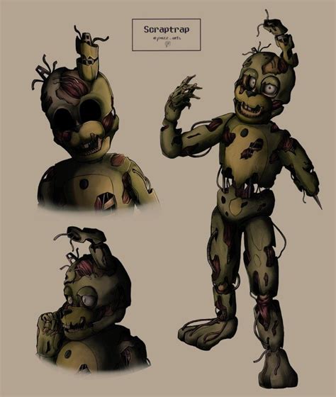 By Pazzarts Fnaf Drawings Fnaf Characters Fnaf